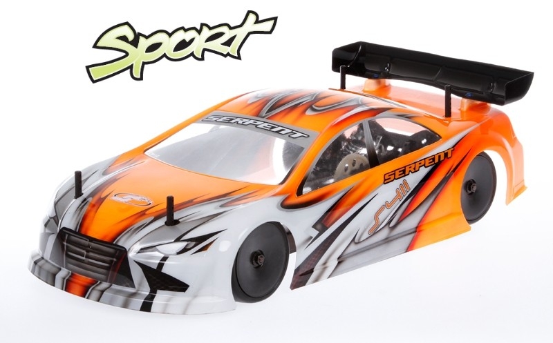 SERPENT S411 SPORT 1/10 4WD TOURING-CAR KIT A MONTER - Modelpro - RC ...